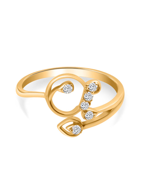 1 Carat 925 Pure Silver Adjustable Wedding Ring | Ornate Jewels