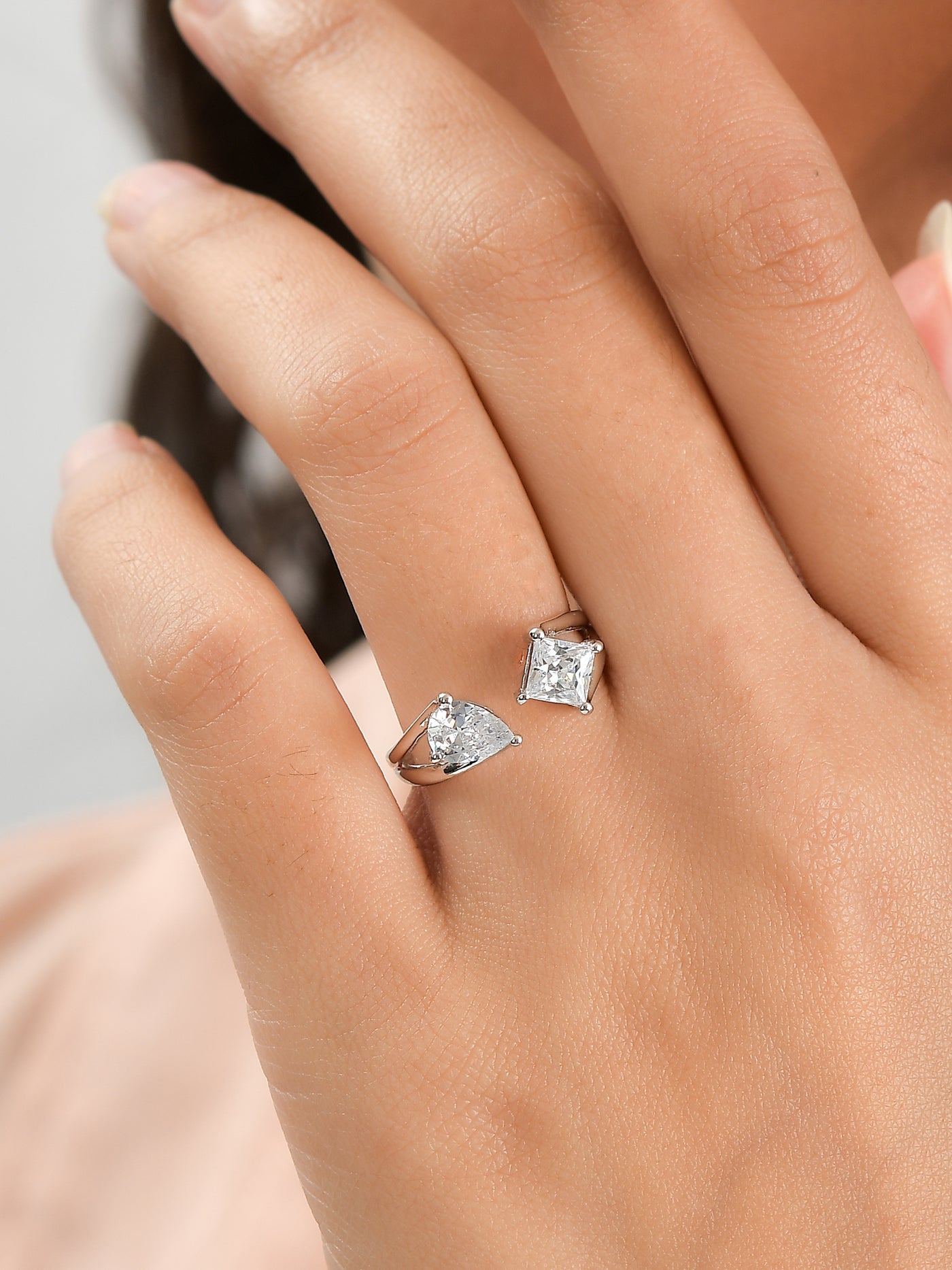 Best Silver Ring Designs for Women Online - Ornatejewels – Ornate Jewels