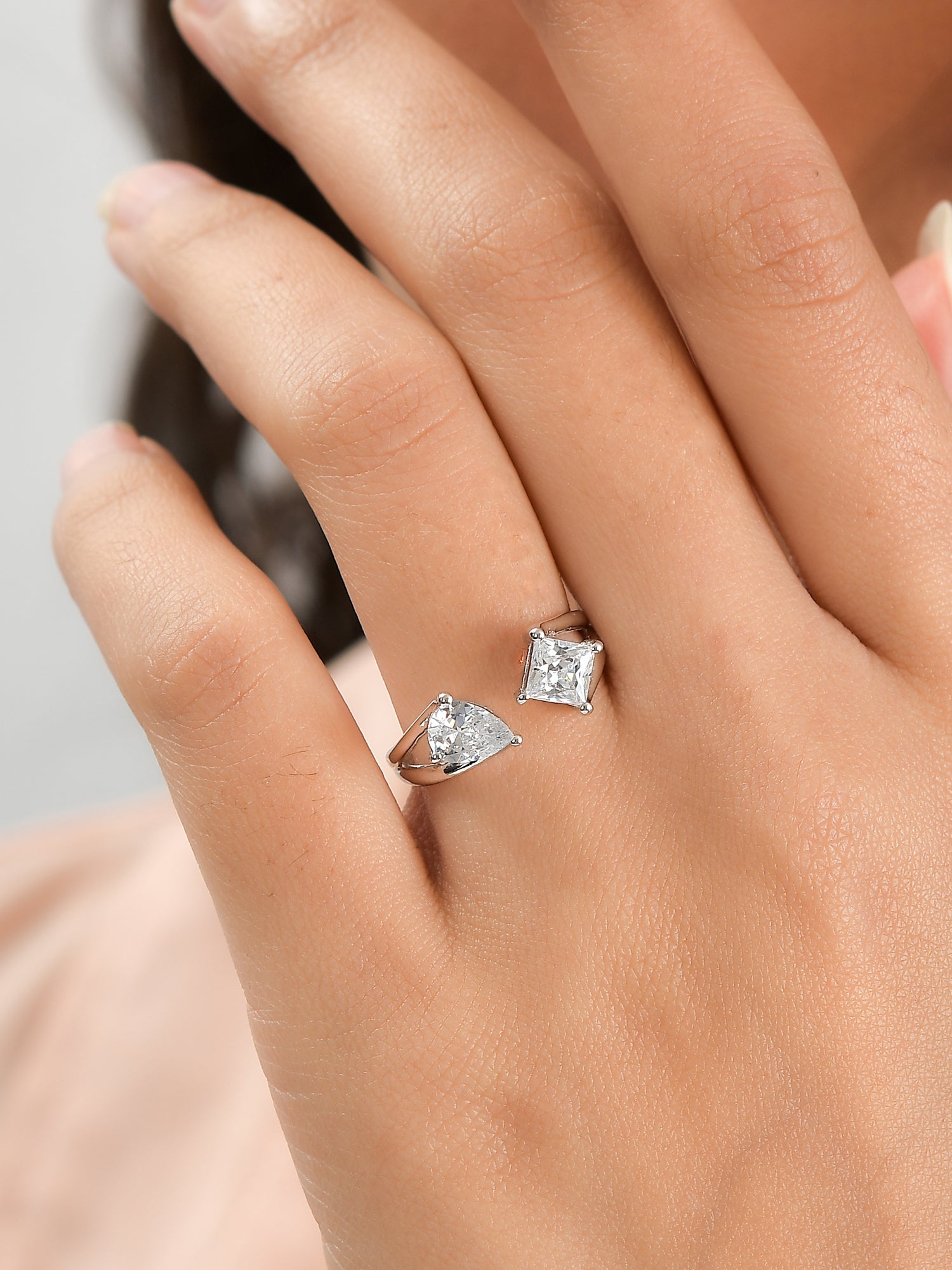 Best Silver Ring Designs for Women Online - Ornatejewels – Ornate Jewels