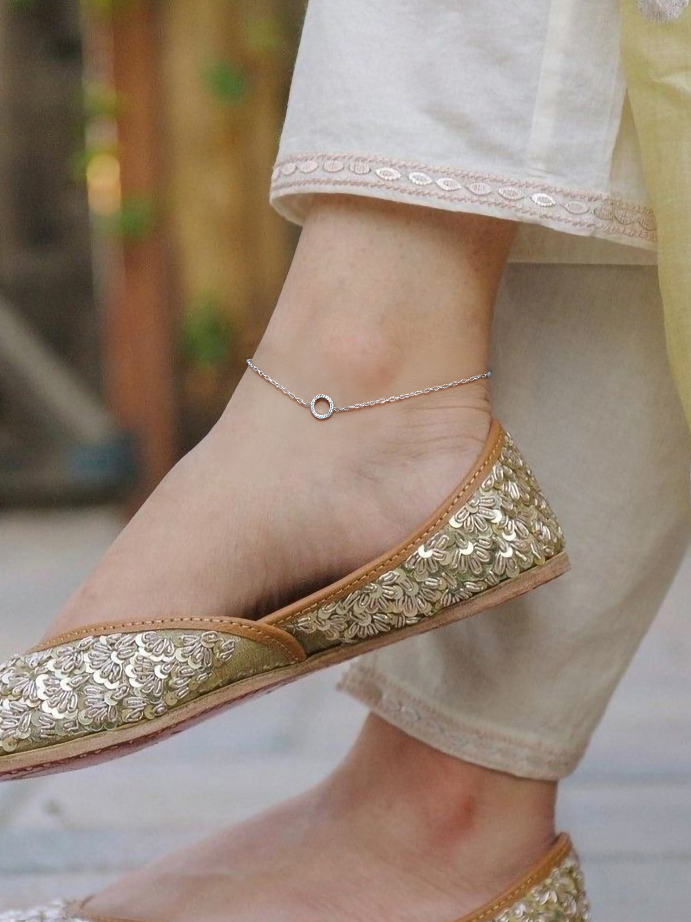 Buy Pure 925 Silver Anklets for Women and Girls – Ornate Jewels