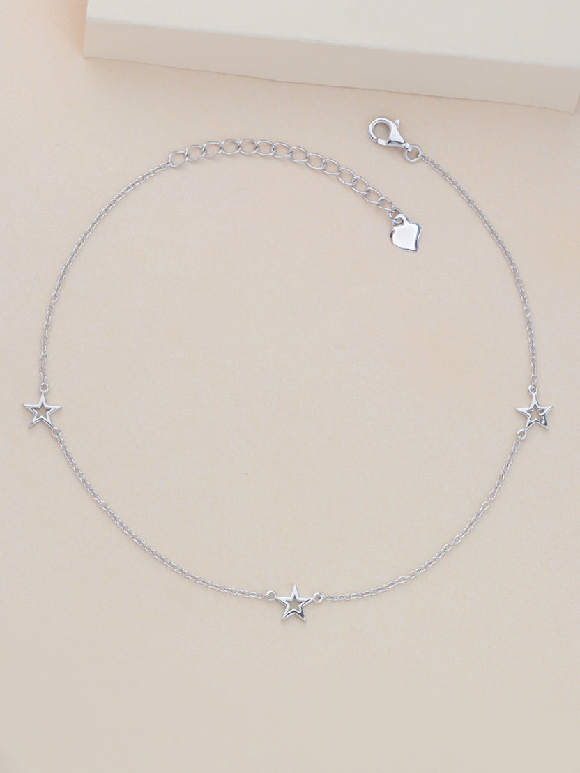 Buy Pure 925 Silver Anklets for Women and Girls – Ornate Jewels