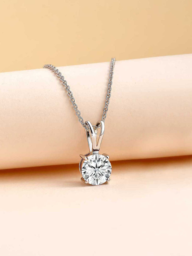 Shop 925 Solitaire Pendant at Online | Solitaire Necklaces – Ornate Jewels