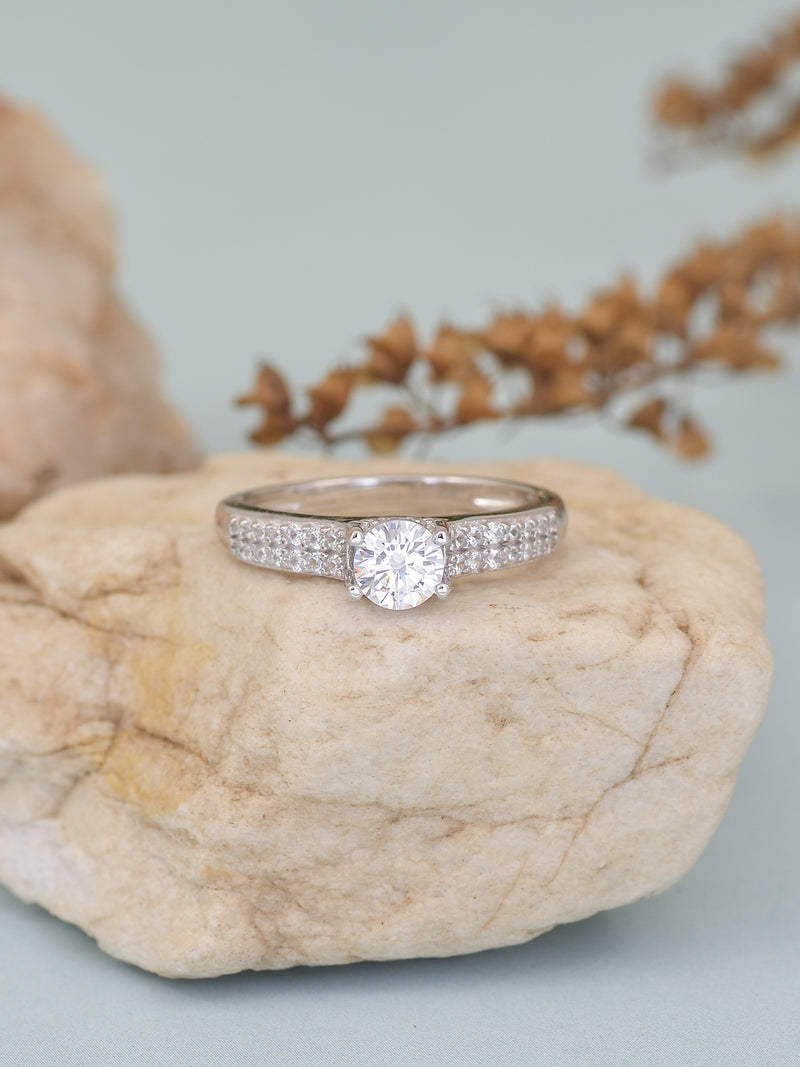 Buy Solitaire Rings for Women at Ornate Jewels