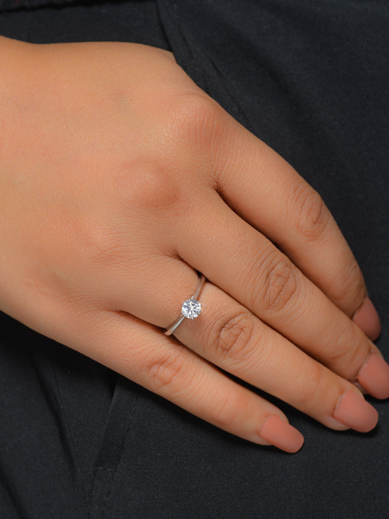 Buy Solitaire Rings for Women at Ornate Jewels